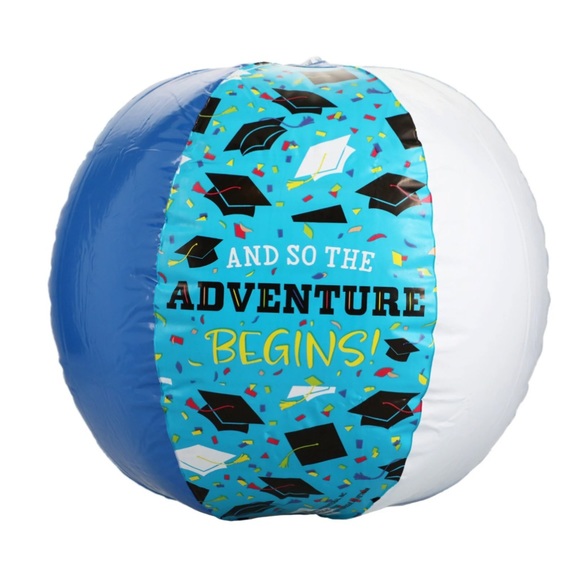 Party Supplies | Graduation 122 Inflatable Beach Pool Volley Ball Nwt ...